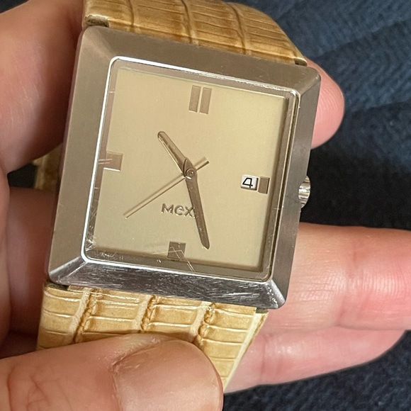 Accessories | Vintage Mexx Watch With Tan Bracelet | Poshmark